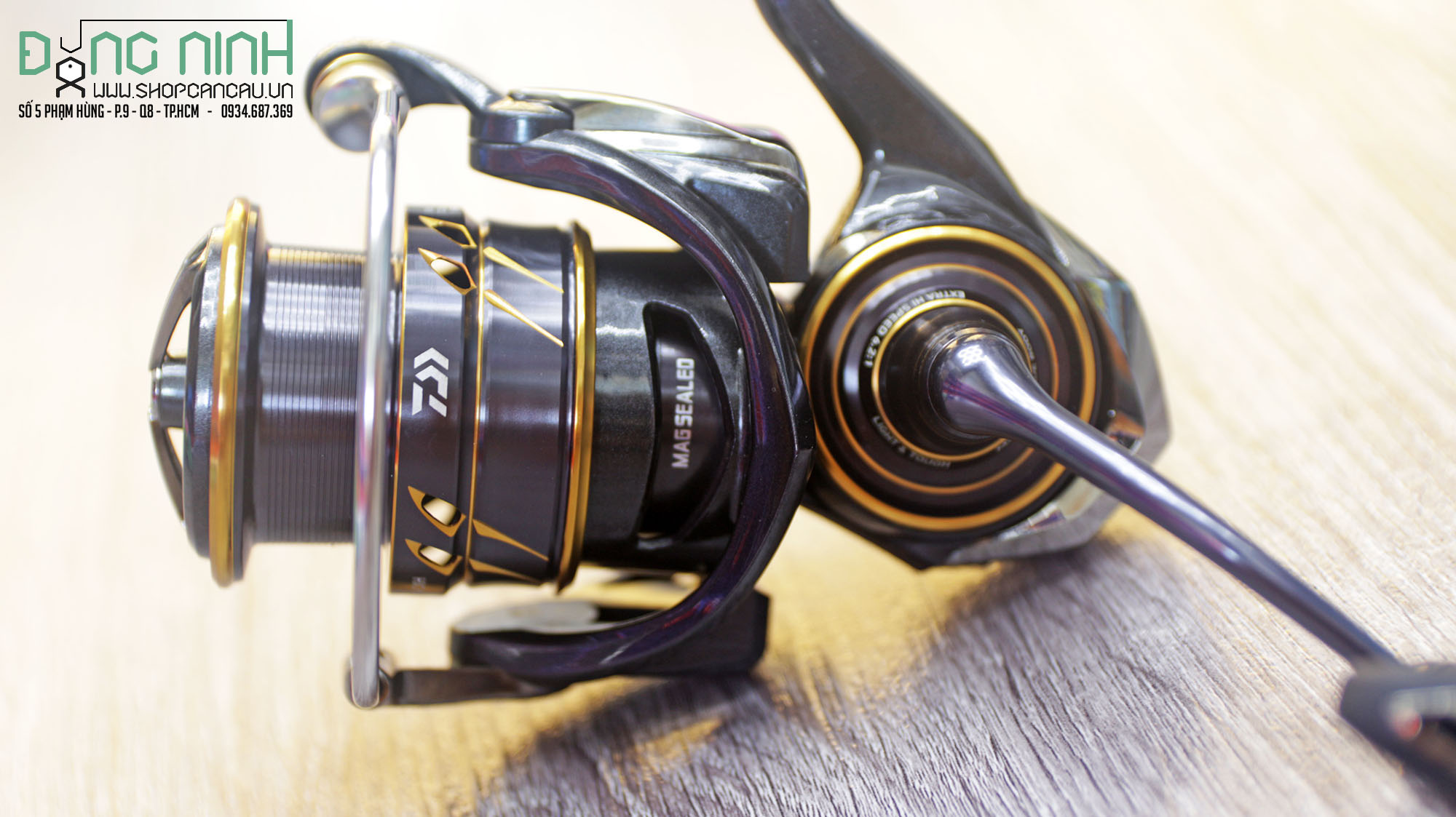 Máy câu Daiwa Caldia LT - NEW ! Monocoque body!